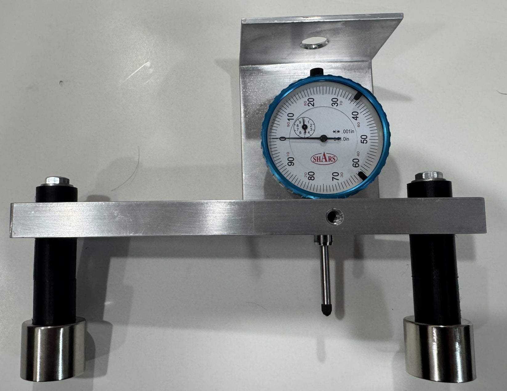 Dial Indicator mount with Shield and .001" Dial Indicator – KISS Tools